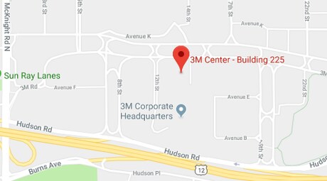 3m Campus Map St Paul - Map