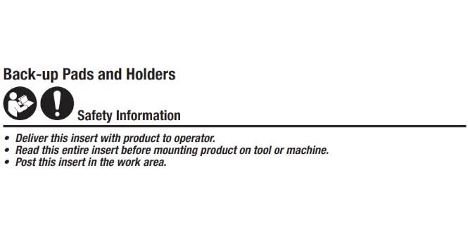 Scotch-Brite™ Safety Inserts | 3M Abrasives