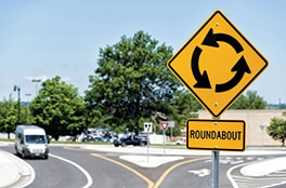 Road Signs and Pavement Markings for Roundabouts | 3M US