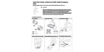 Limited-Use Public Health Emergency PAPR | 3M Personal Protective ...